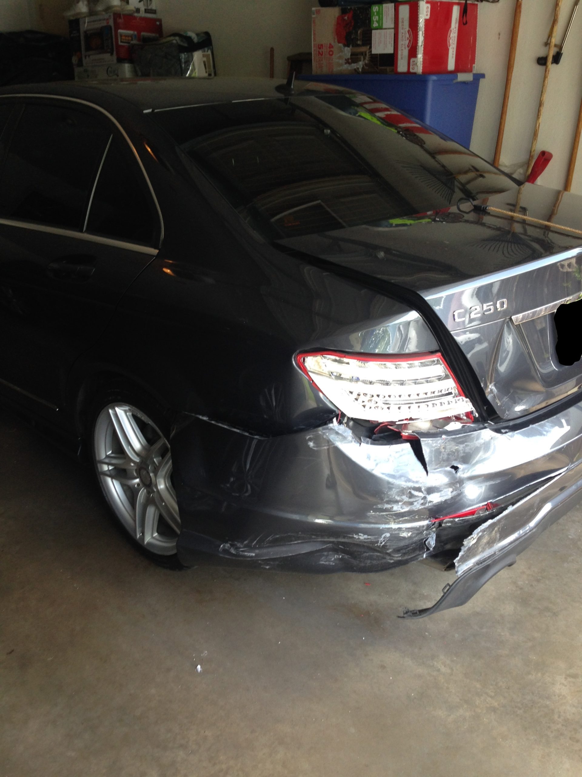 Mercedes Benz C250Total Loss – Auto Claim Specialists